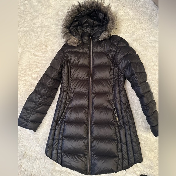 Saks Fifth Avenue | Jackets & Coats | Blue Saks Fifth Ave Down Puffer ...